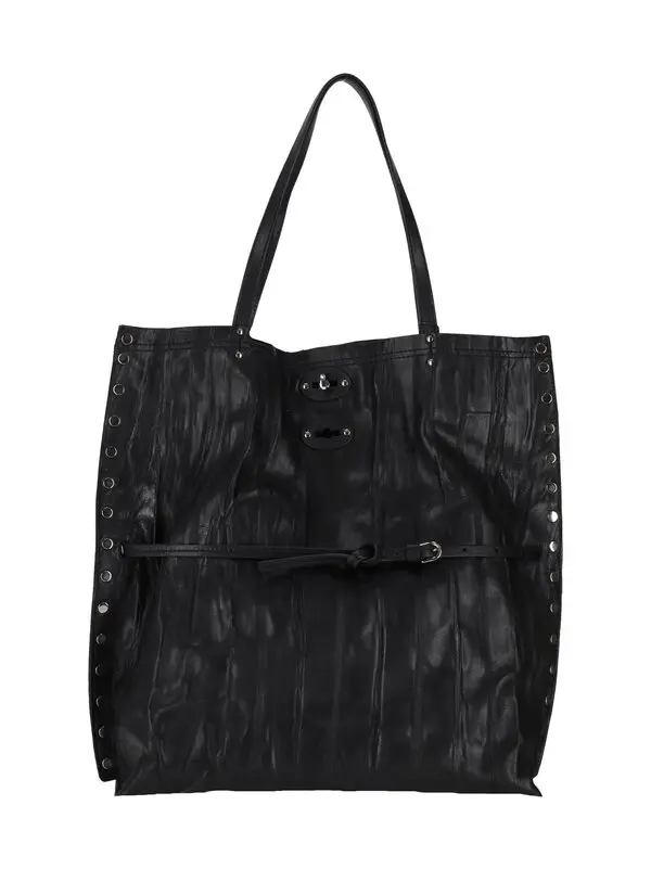 ZANELLATO Tote Bag - Black Lazzarone