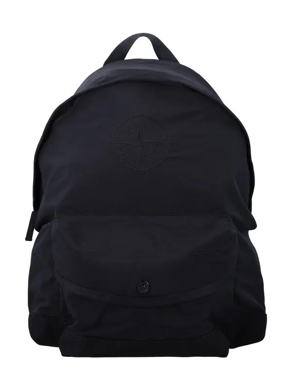 Stone Island Backpack - Black
