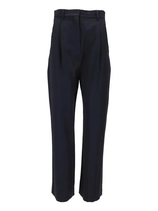 Max Mara Pantalone Lungo Trousers - Blu Notte