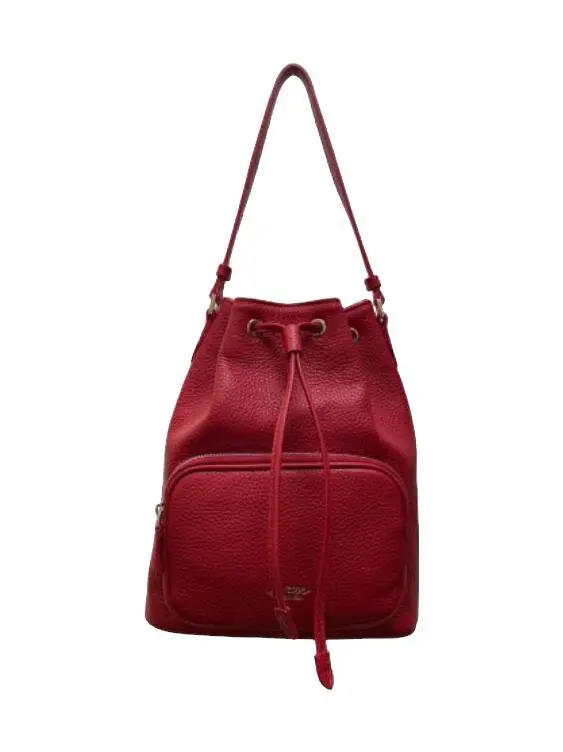 LA ROSE Large Sacchetto Bag - Red