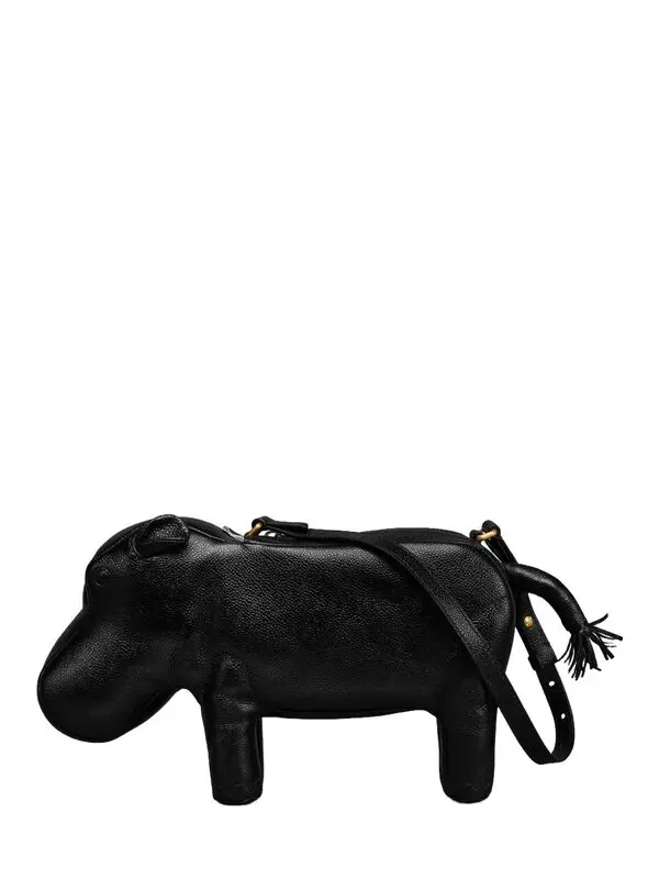 Thom Browne Hippo Baguette Bag - Black