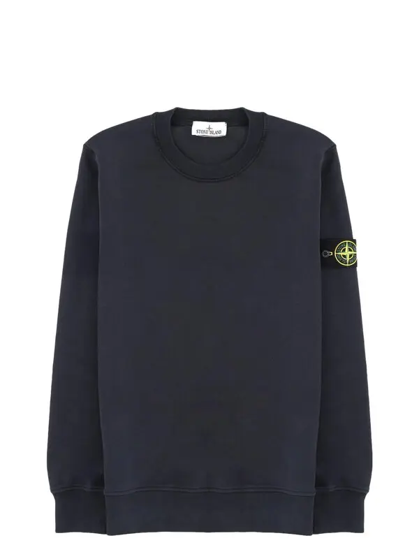 Stone Island Regular Fit Sweatshirt - Blue