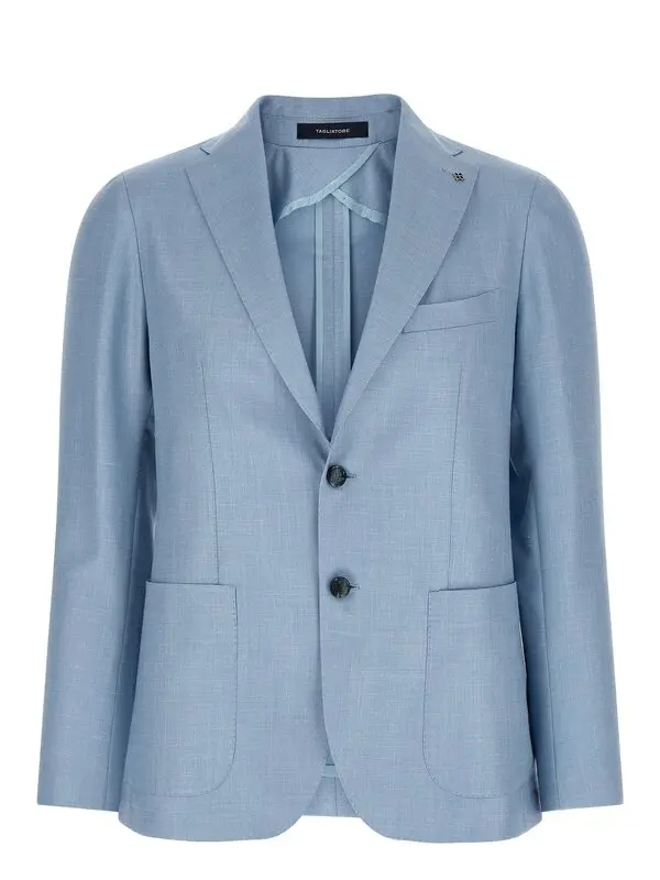 Tagliatore Montecarlo' Blazer - Light Blue