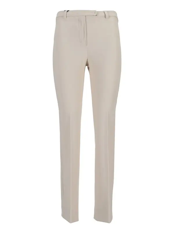 Max Mara Pantalone Lungo - Bianco Avorio