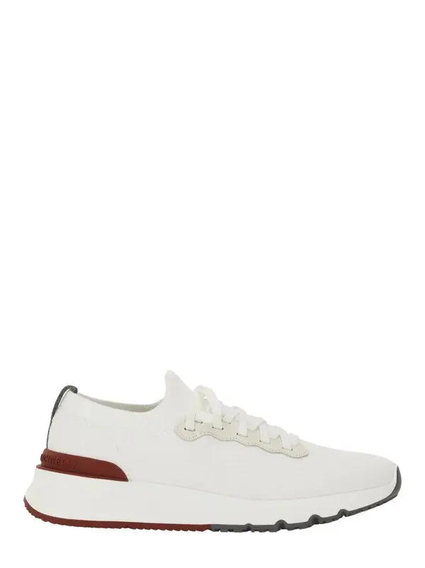 Brunello Cucinelli Runner Sneaker - White