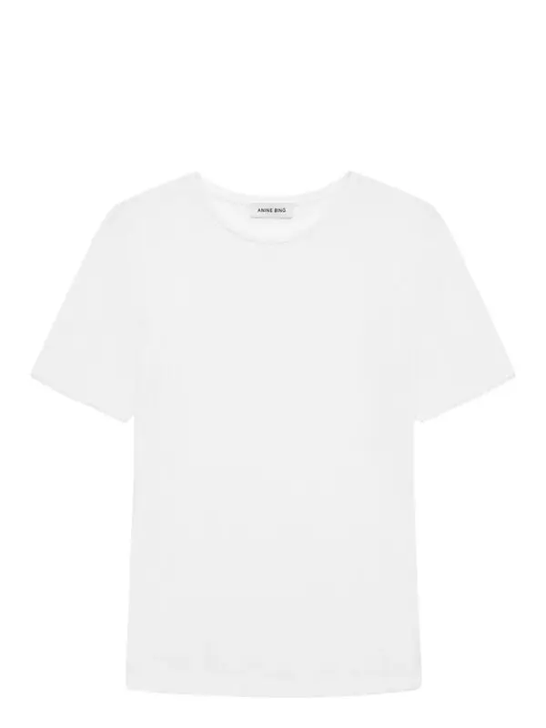 ANINE BING Pia Tee - Off White