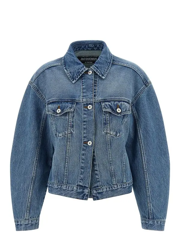 Jacquemus La Veste De Nimes Denim Jacket - Blue