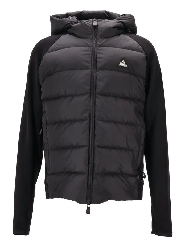 Moncler Zip-up Grenoble Cardigan - Black