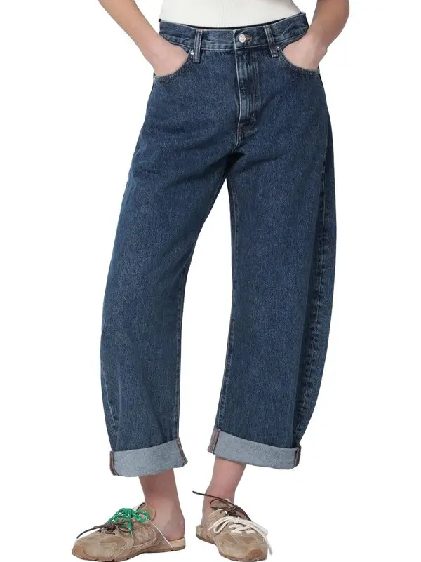 FRAME The Bubble Indigo Jeans - Blue