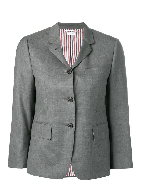 Thom Browne Fit 1 Classic Sport Coat - Med Grey