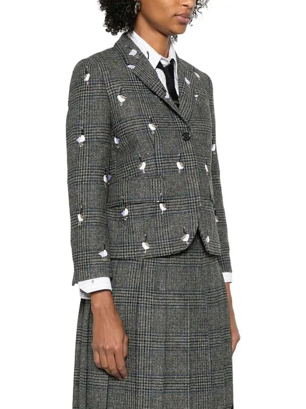 Thom Browne Fit 3 High Armhole Sportcoat - Med Grey