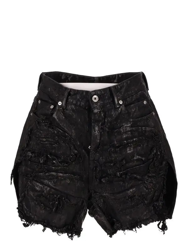 Rick Owens Cut Offs - Black