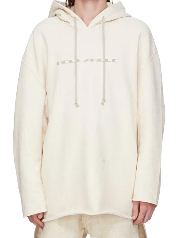 Rick Owens Hooded Pullover - Natural/pearl