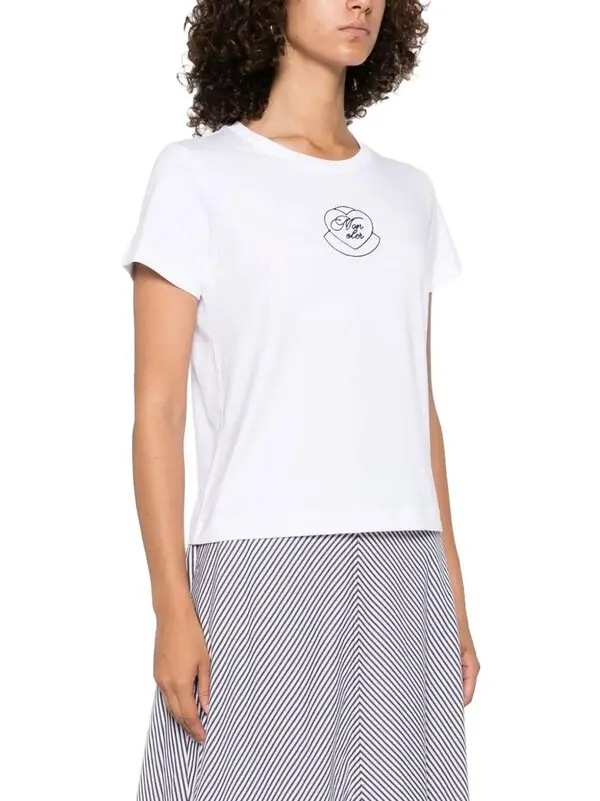 Moncler Short-sleeve T-shirt - White