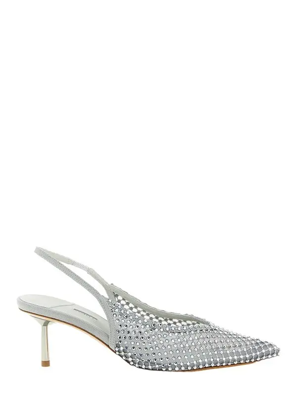 LE SILLA Gilda Slingbacks - Gray