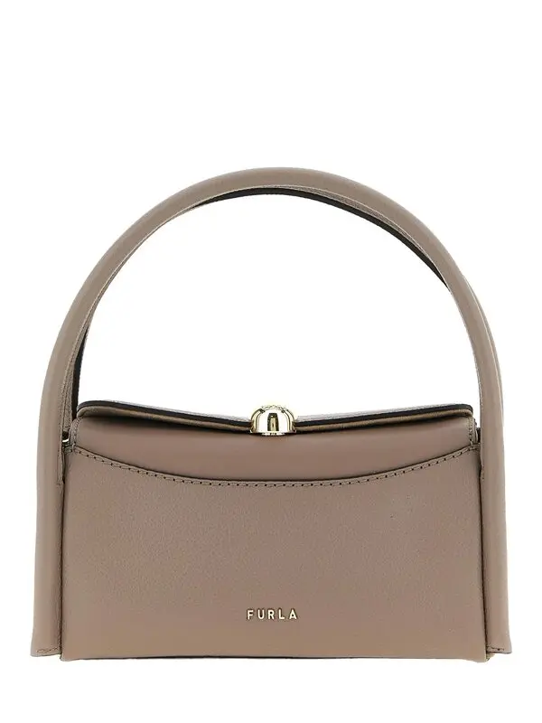 Furla Nicole Mini Handbag - Gray