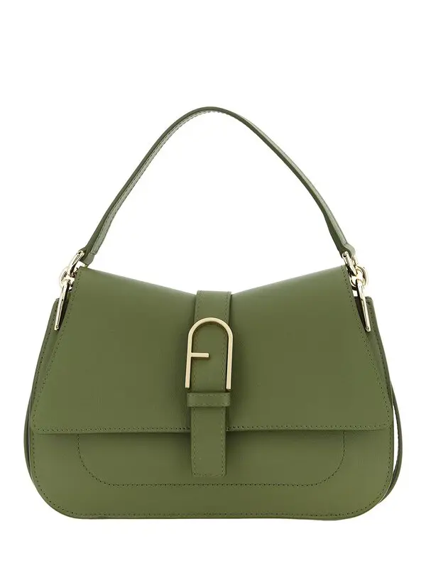 Furla Flow M Shoulder Bag - Green