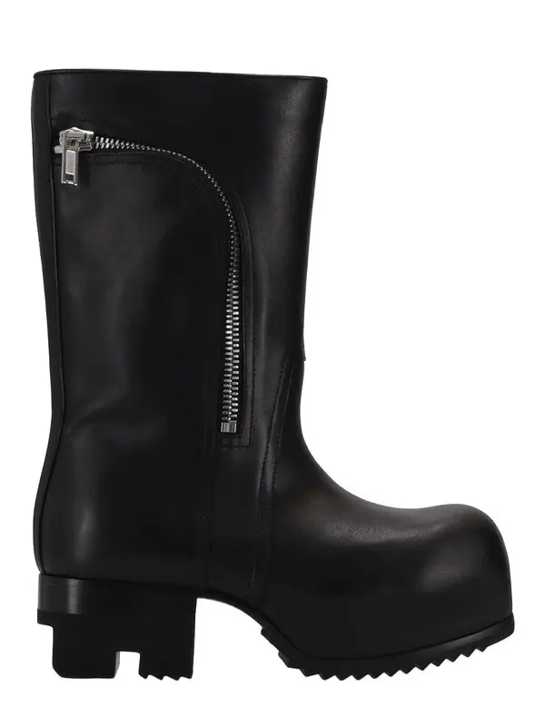 Rick Owens Bauhaus Ballast Boots - Black