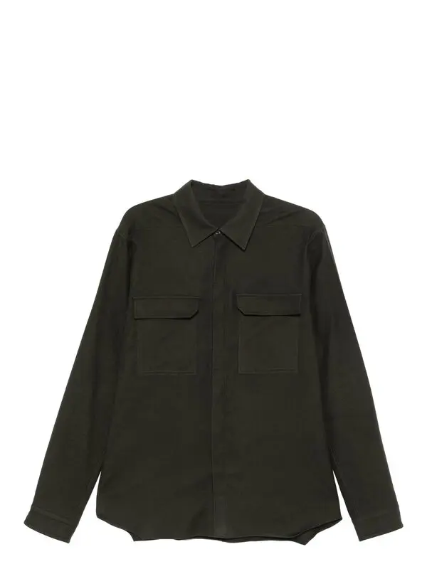 Rick Owens Work Shirt - Forest