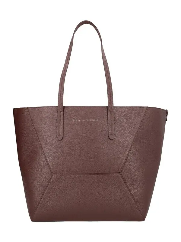 Brunello Cucinelli Bc Duo' Medium Bag - Brown