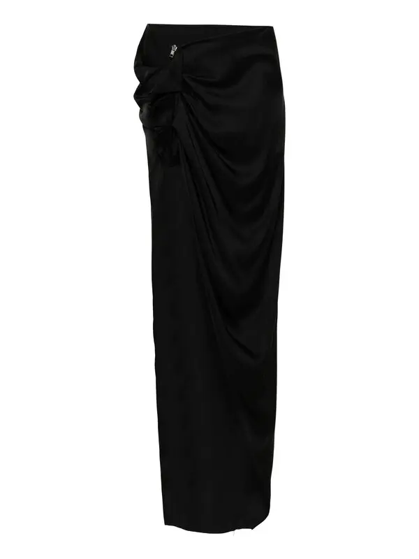 Rick Owens Edfu Full-length Skirt - Black