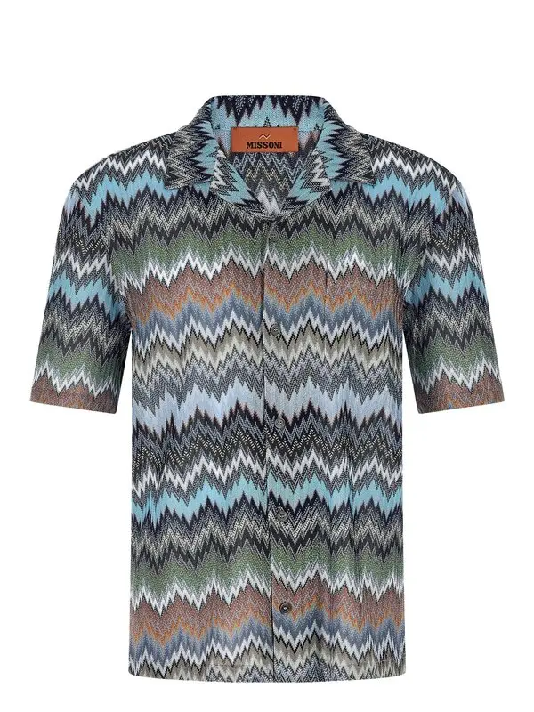 Missoni Chevron Snake Shirt - Multicolor