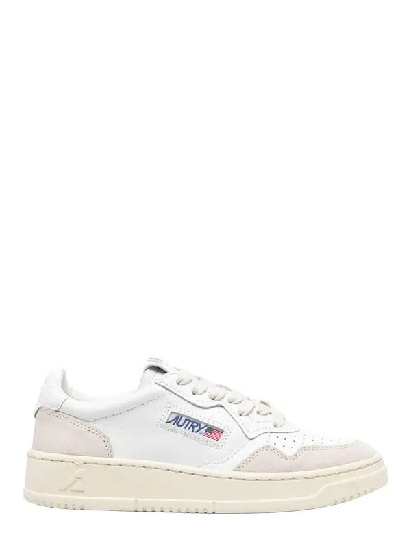 AUTRY Medalist Low Sneakers - Leat/suede White