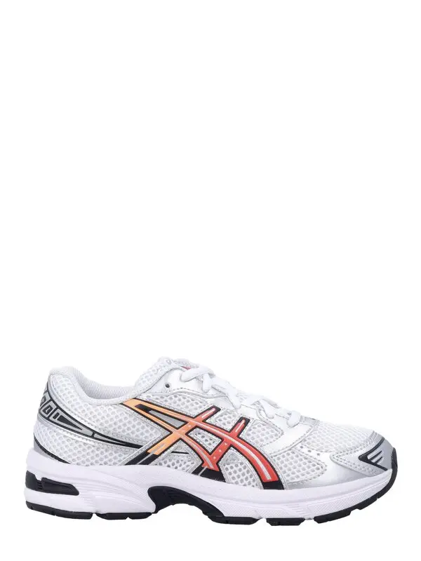Asics Athletic Sneakers - White/red Snapper