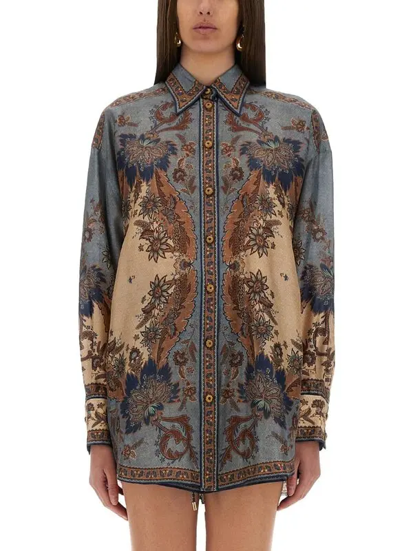 Zimmermann Ascension Shirt - Blue