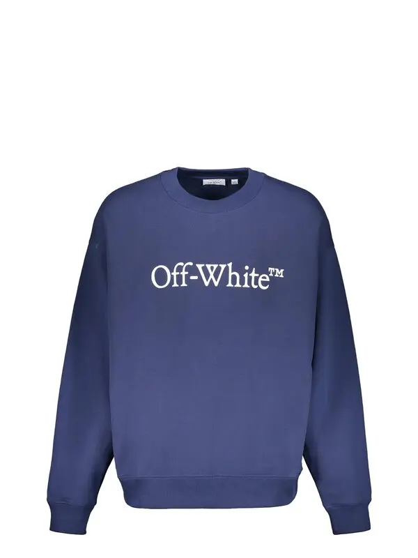 Off White Logo Sweatshirt - Blue