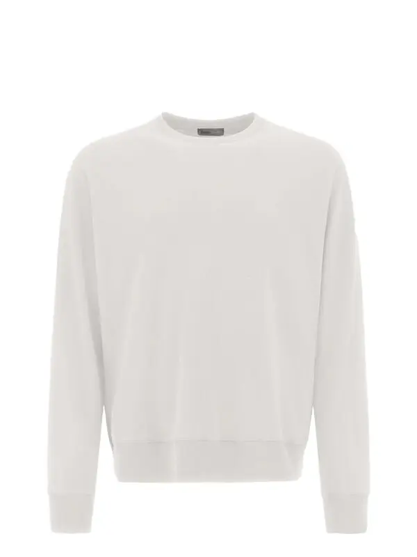 Herno Cotton Crewneck Sweatshirt - Beige