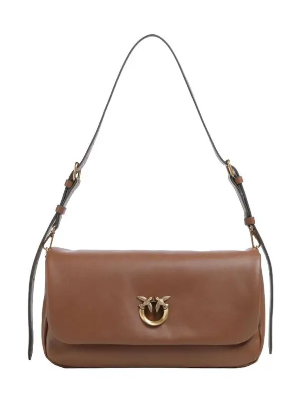 Pinko Click Soft Horizontal Handle Bag - Brown