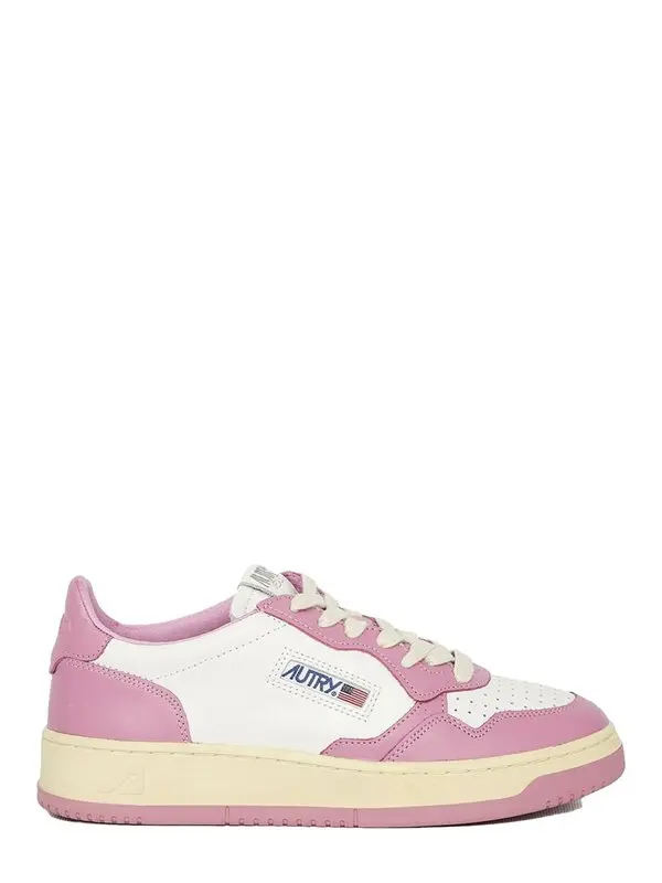AUTRY Medalist Bicolore Sneakers - Pink