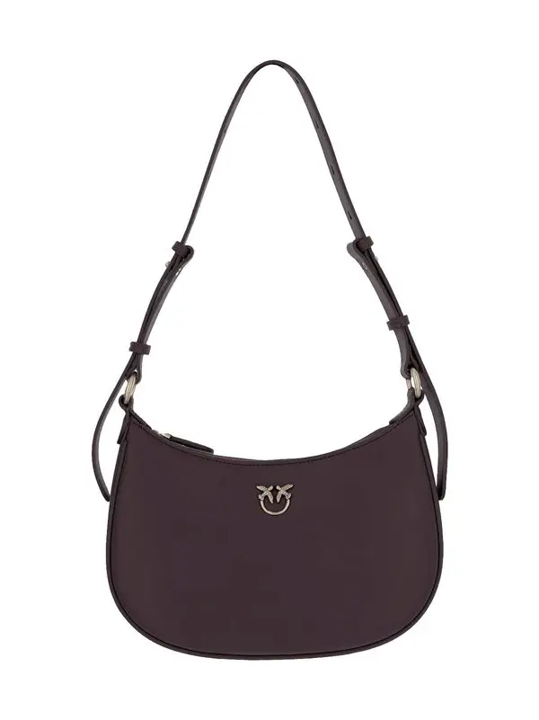 Pinko Simply Love Half Moon Mini Bag - Bordeaux