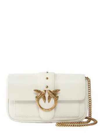 Pinko Love One Pocket Bag - White