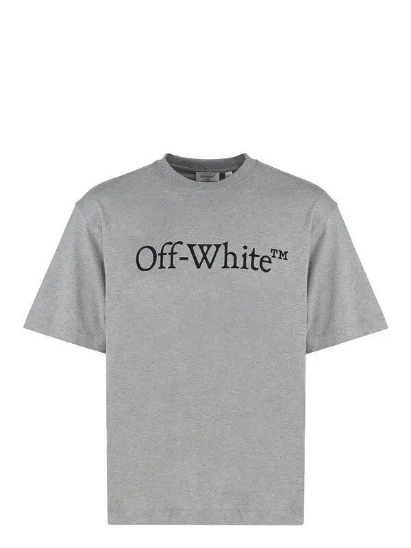 Off White T Shirt - Gray