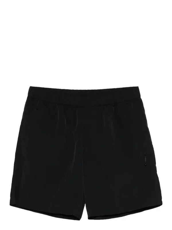 Moncler Logo Swim Shorts - Black