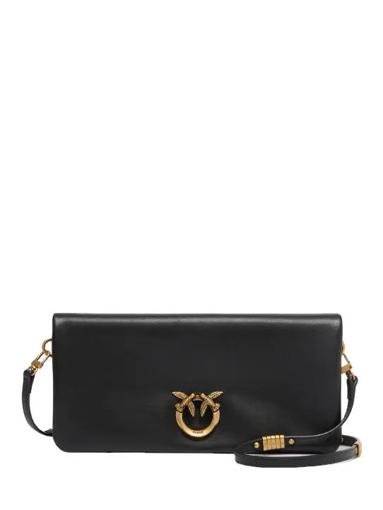 Pinko Click Soft Horizontal Classic Bag - Black