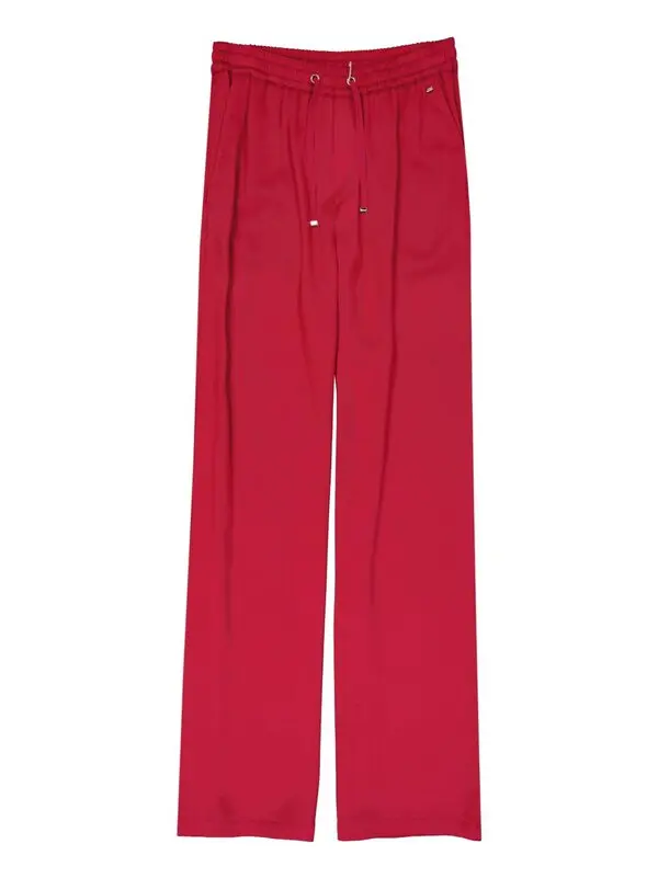 Herno Wide Leg Trousers - Red