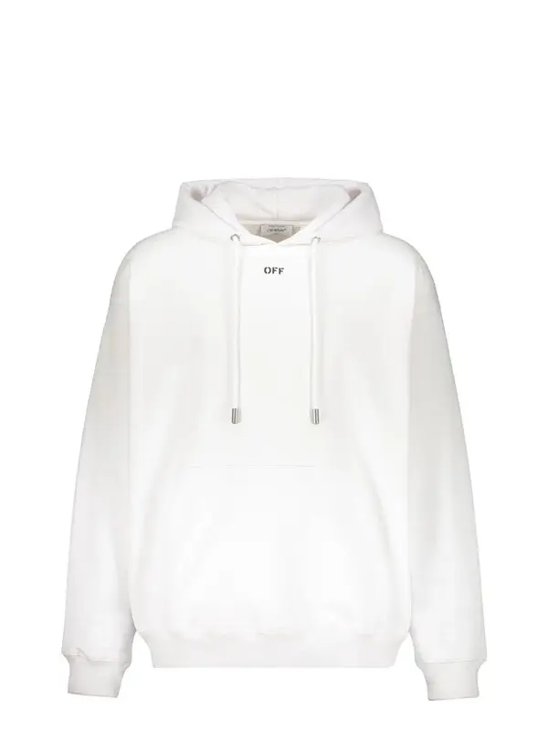 Off White Logo Sweatshirt - White