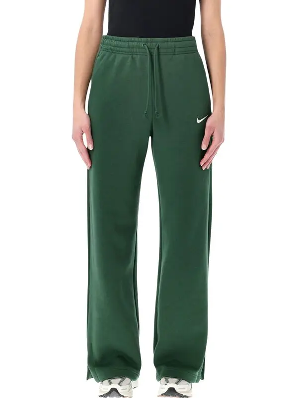 Nike Wide-leg High-waisted Trousers - Fir Green