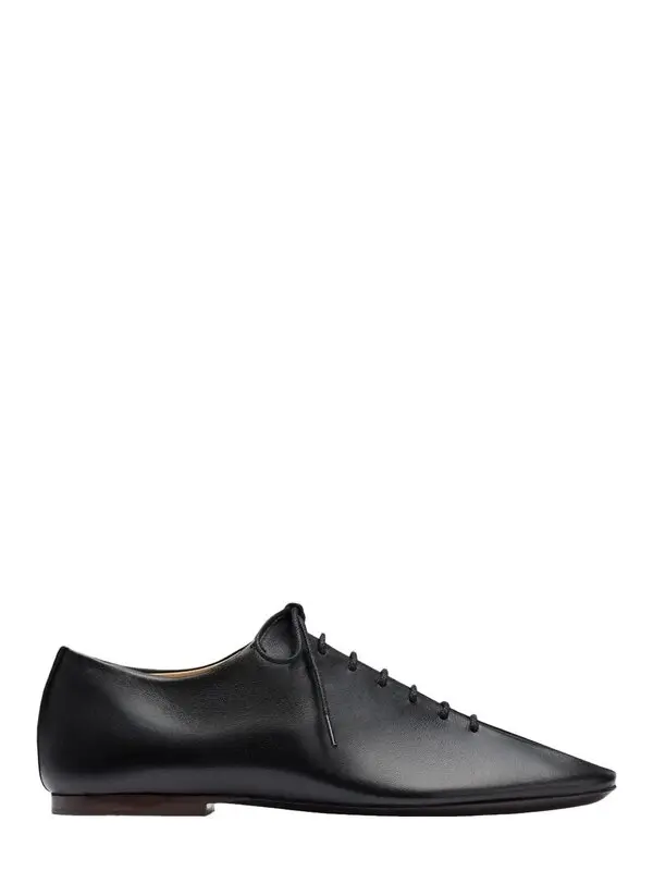 LEMAIRE Souris Flat Classic Derbies - Black