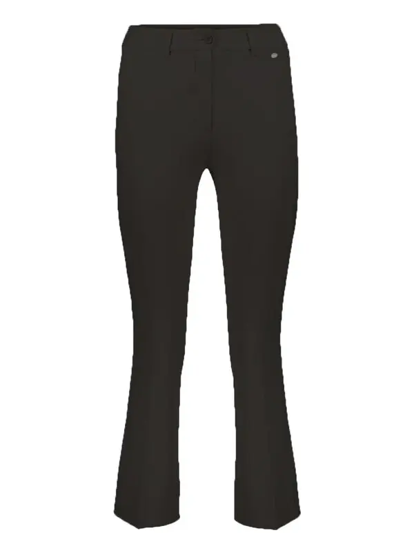 Herno Flared Trousers - Black