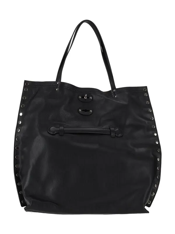 ZANELLATO Tote - Black Lavagna