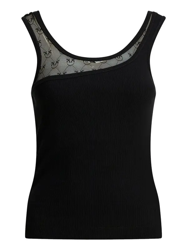 Pinko Tank Top - Black