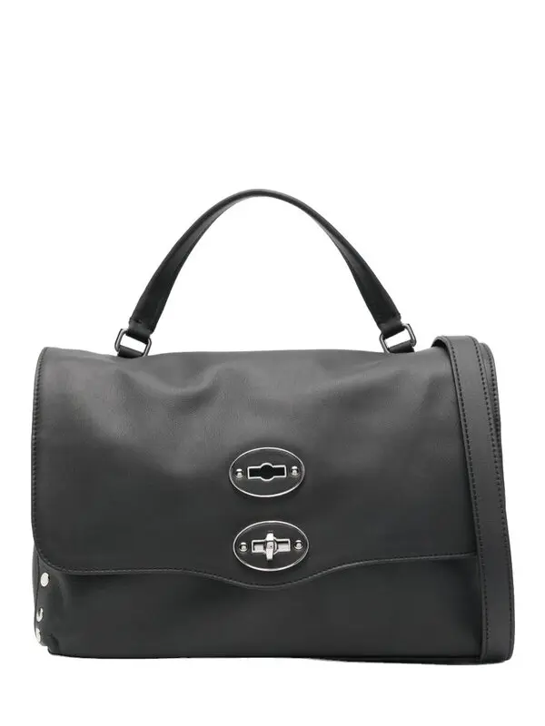 ZANELLATO Postina Saeta Small Handbag - Black