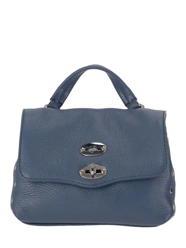 ZANELLATO Satchel - Blue Pavon