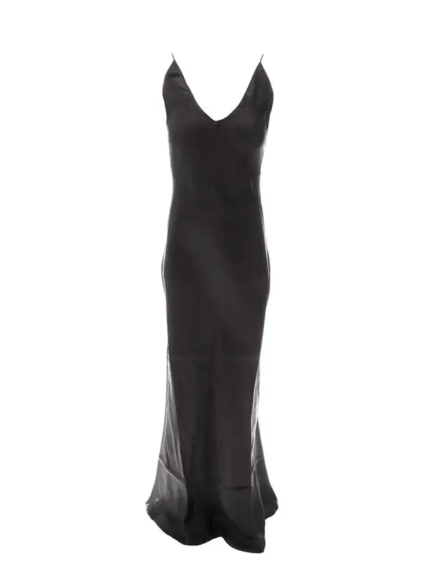 ANINE BING Laurel Slip Dress - Black