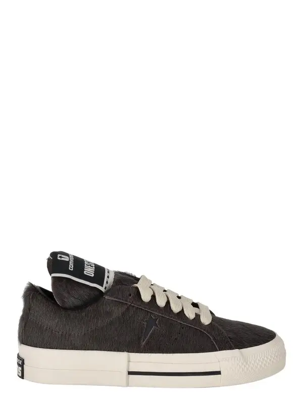 Rick Owens Scarpe In Pelliccia X - Dark Dust/black