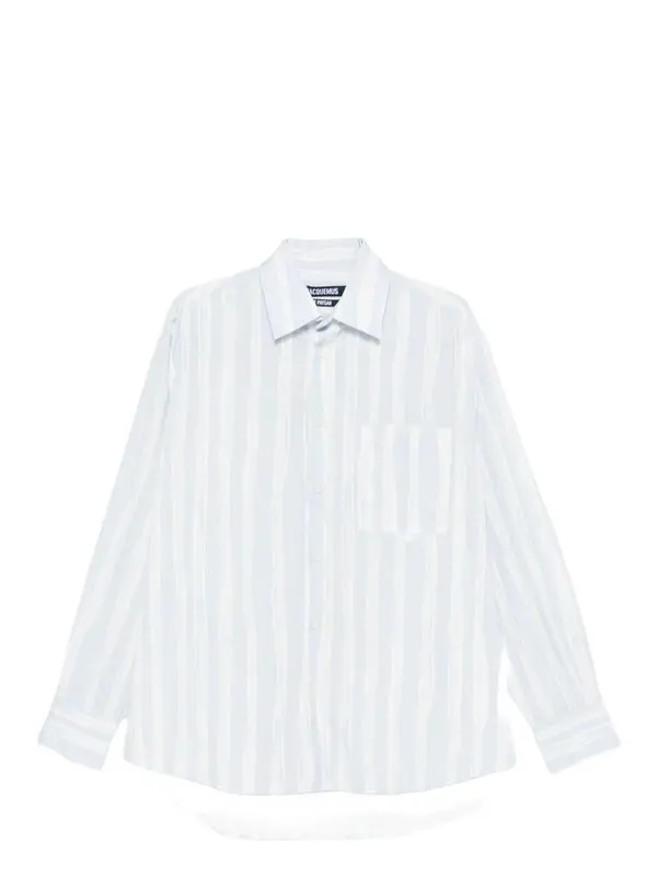 Jacquemus La Chemise Camargue Shirt - Clear Blue